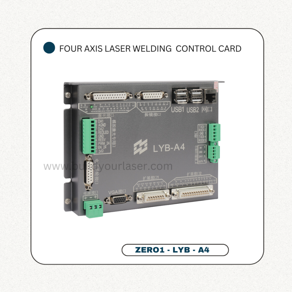 4 AXIS LASER WELDING CONTROL CARD ZERO1-LYB-A4 – Build Your Laser